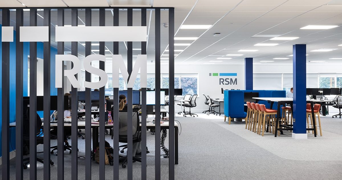 Office Redesign in Southampton for RSM | OP Group